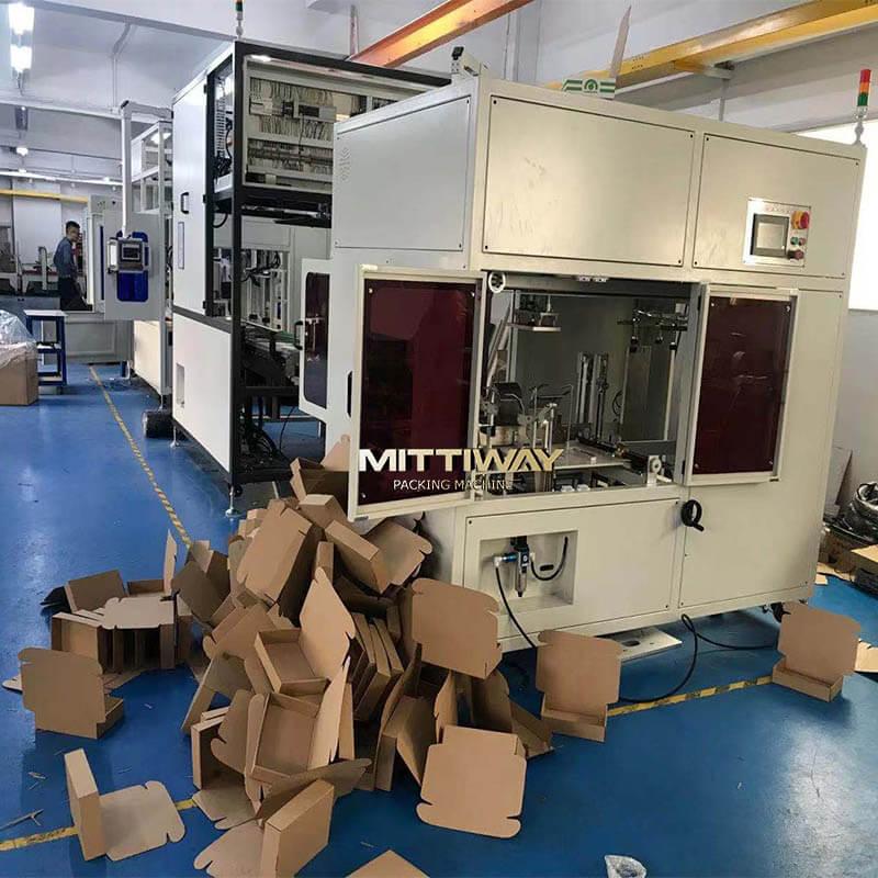 SELF LOCKING BOX FOLDING MACHINE-Tray Former-Professional Leading ...